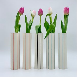 Striped Vase - Etsy