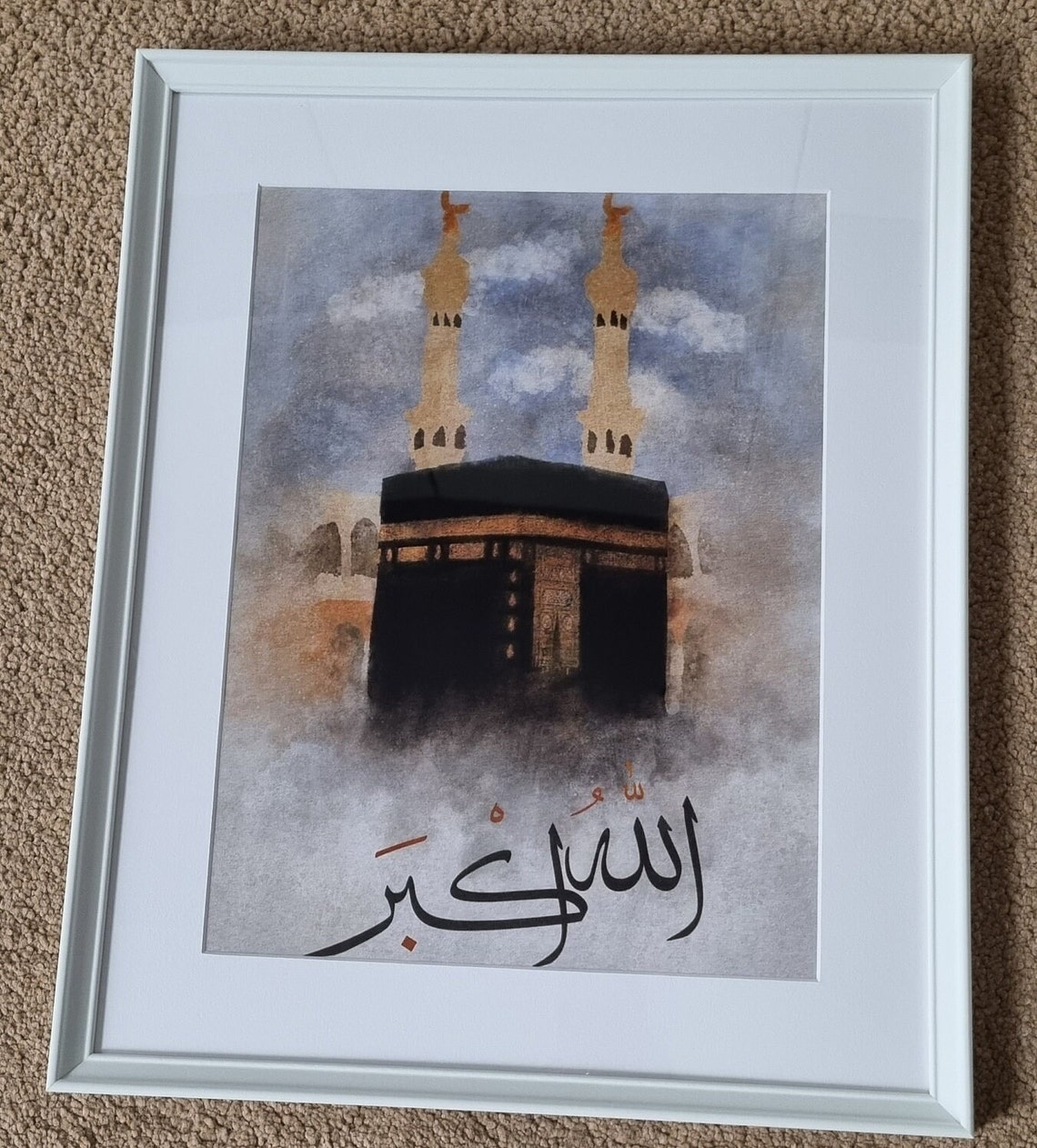 Makkah, Madinah, Al Aqsa, Islamic Wall Art, Islamic Holy Sites, Digital ...