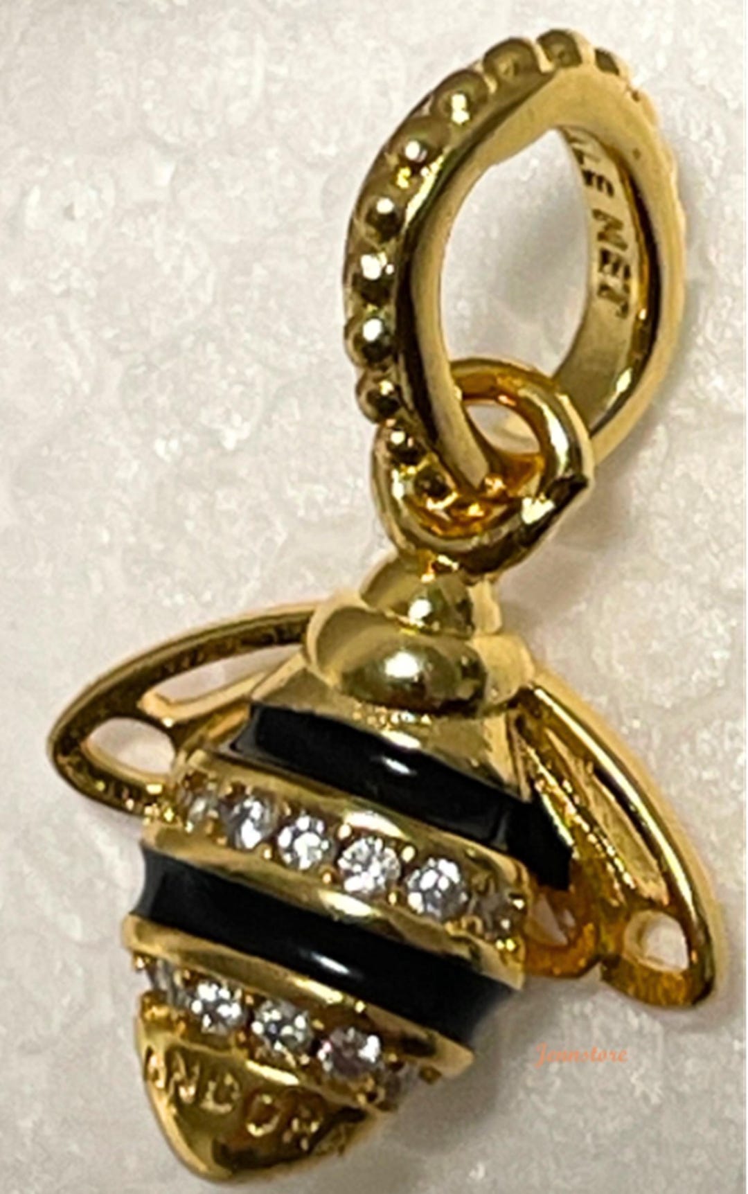 New Authentic Pandora, S925, Queen Bee Dangle Golden Charm W/ Pouch - Etsy