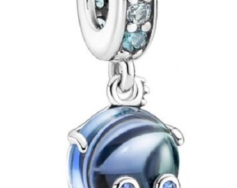 New Pandora Sea Turtle Dangle Murano Pink Glass Charm Bead - Etsy