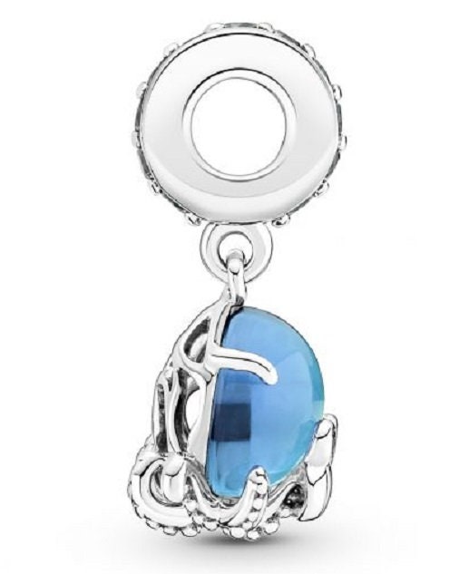 New Pandora Sea Turtle Dangle Murano Blue Glass Charm Bead W/pouch - Etsy