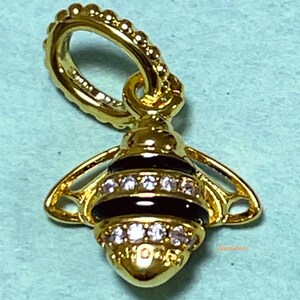 New Authentic Pandora, S925, Queen Bee Dangle Golden Charm W/ Pouch - Etsy