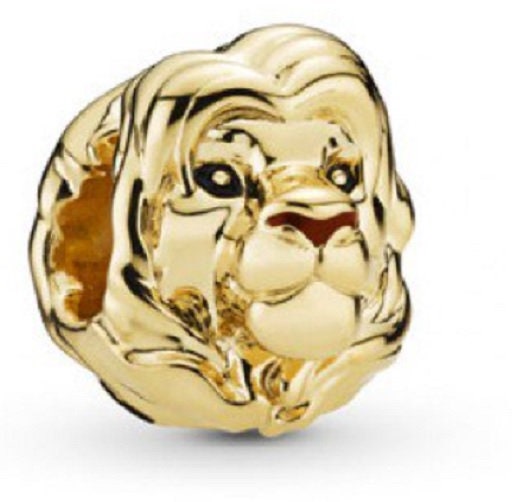 New Authentic Pandora 18K Gold Lion King Simba Charm W/ - Etsy