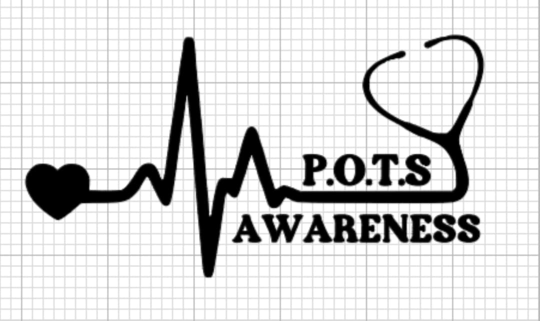 POTS Awareness Die Cut Vinyl Decal / Sticker - Etsy