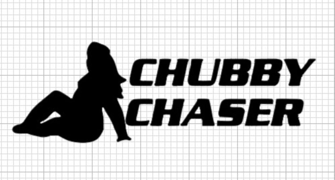 Chubby Chaser Die Cut Decal / Vinyl Sticker - Etsy