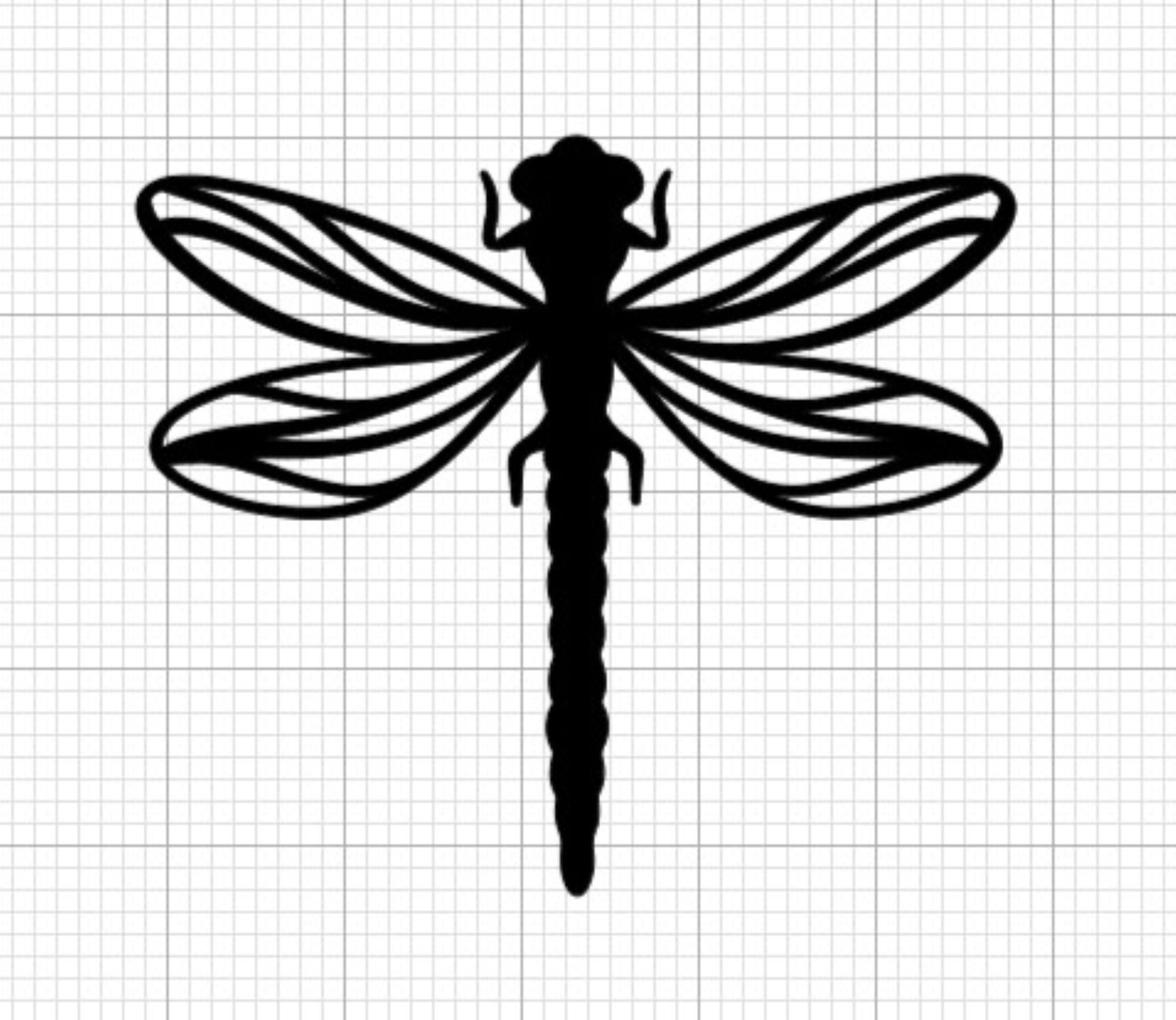 Dragonfly Die-cut Vinyl Decal / Sticker - Etsy