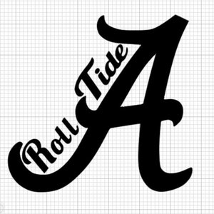 Alabama Roll Tide Die-cut Decal / Sticker - Etsy