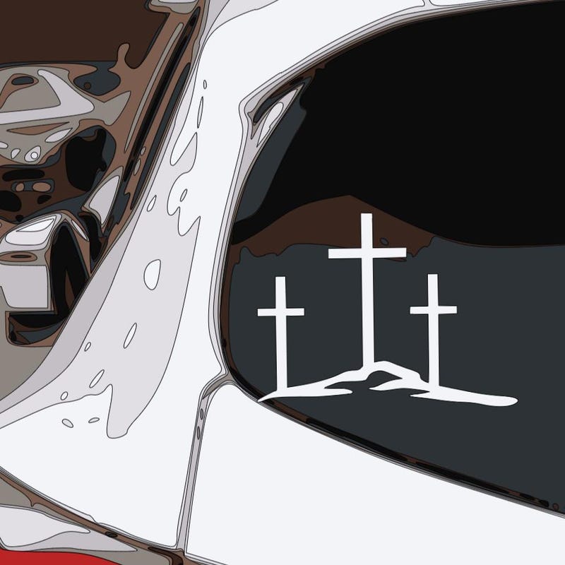 Cross Decal - Etsy
