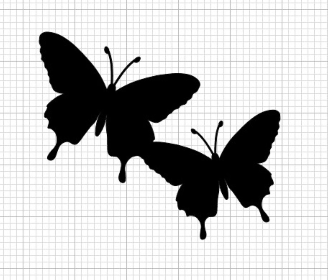 Butterfly Pair Vinyl Decal / Die Cut Sticker - Etsy