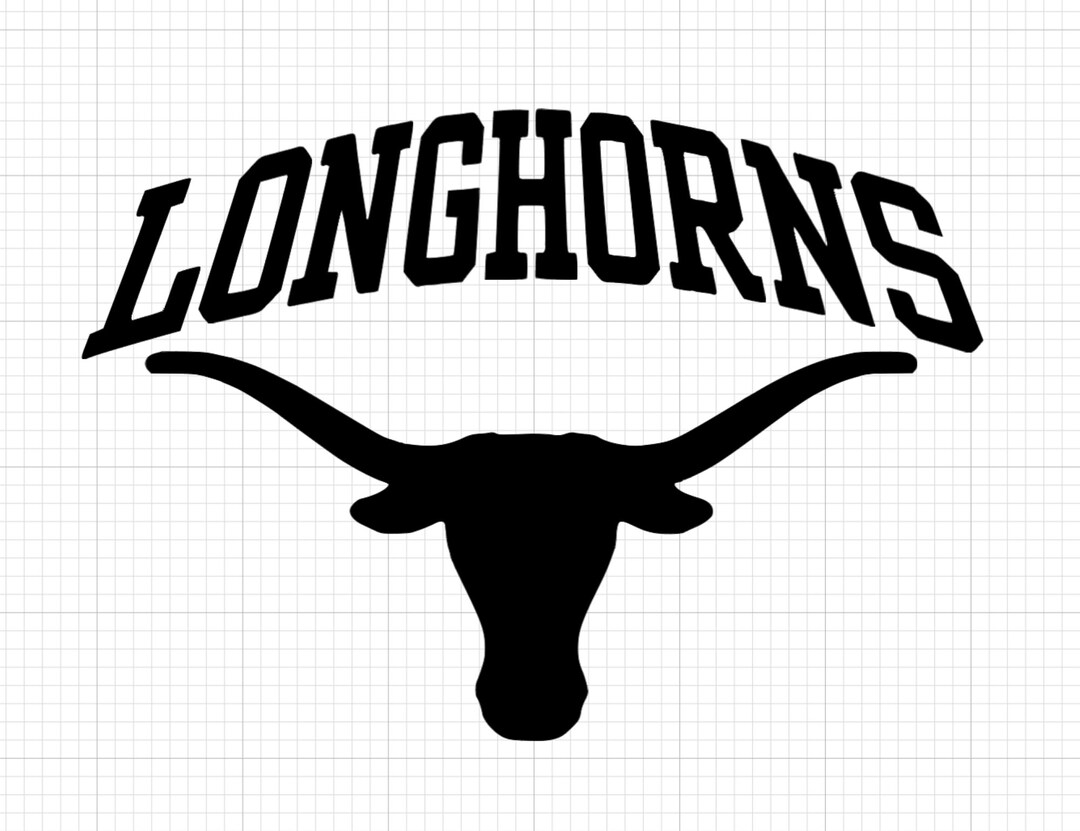 Longhorns Decal / Sticker Vinyl Die Cut - Etsy