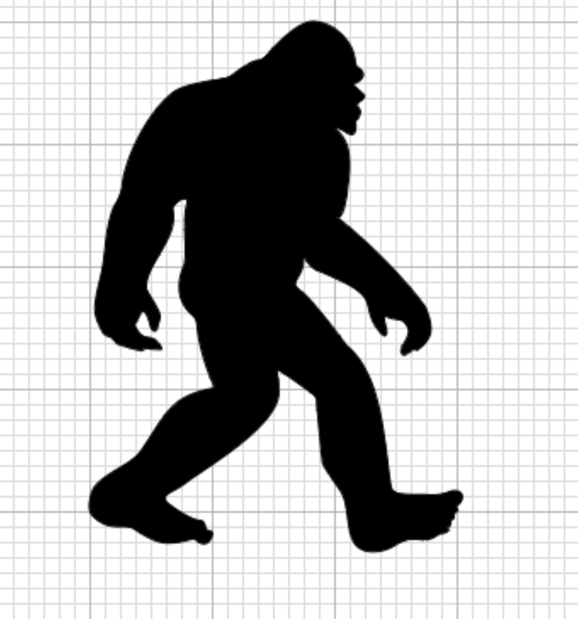 Bigfoot / Sasquatch Die Cut Vinyl Decal / Sticker - Etsy