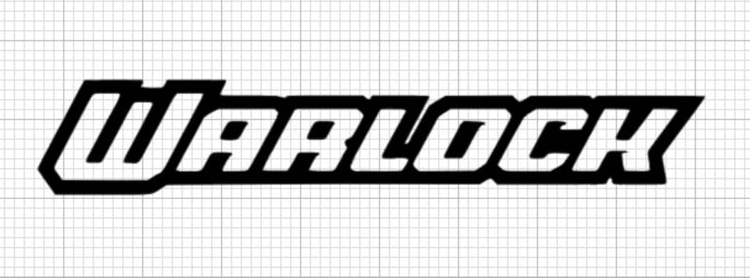 Warlock Die Cut Vinyl Decal / Sticker - Etsy