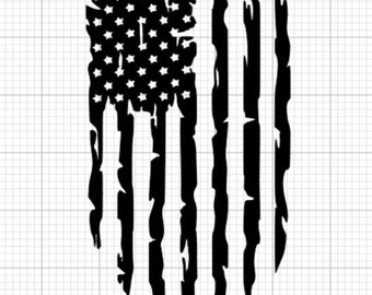 USA Distressed American Flag Vinyl Decal Sticker USA American - Etsy
