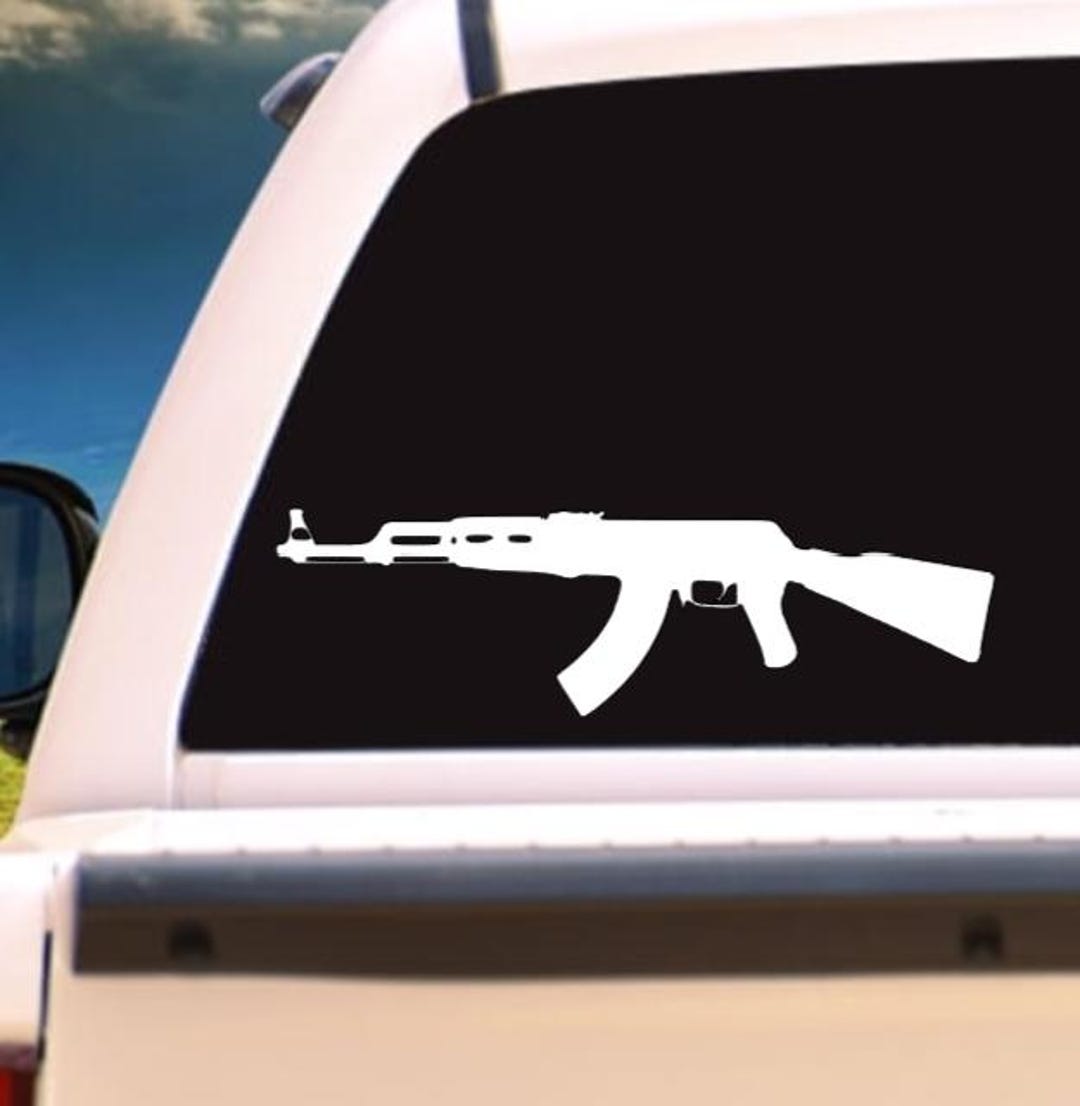 AK 47 Decal / Sticker Vinyl Die Cut - Etsy