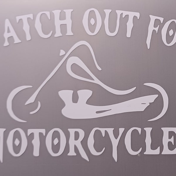 Motorcycle Die Cut - Etsy
