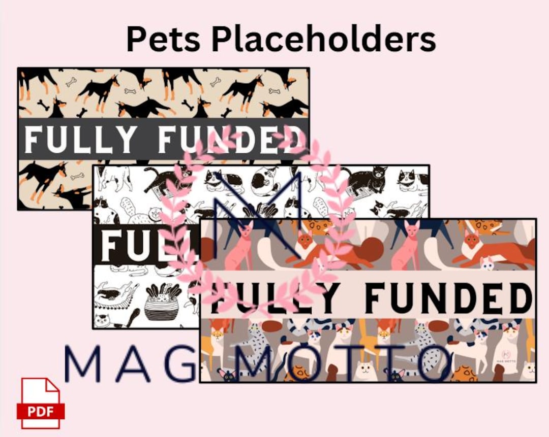 Pets Placeholders - Etsy