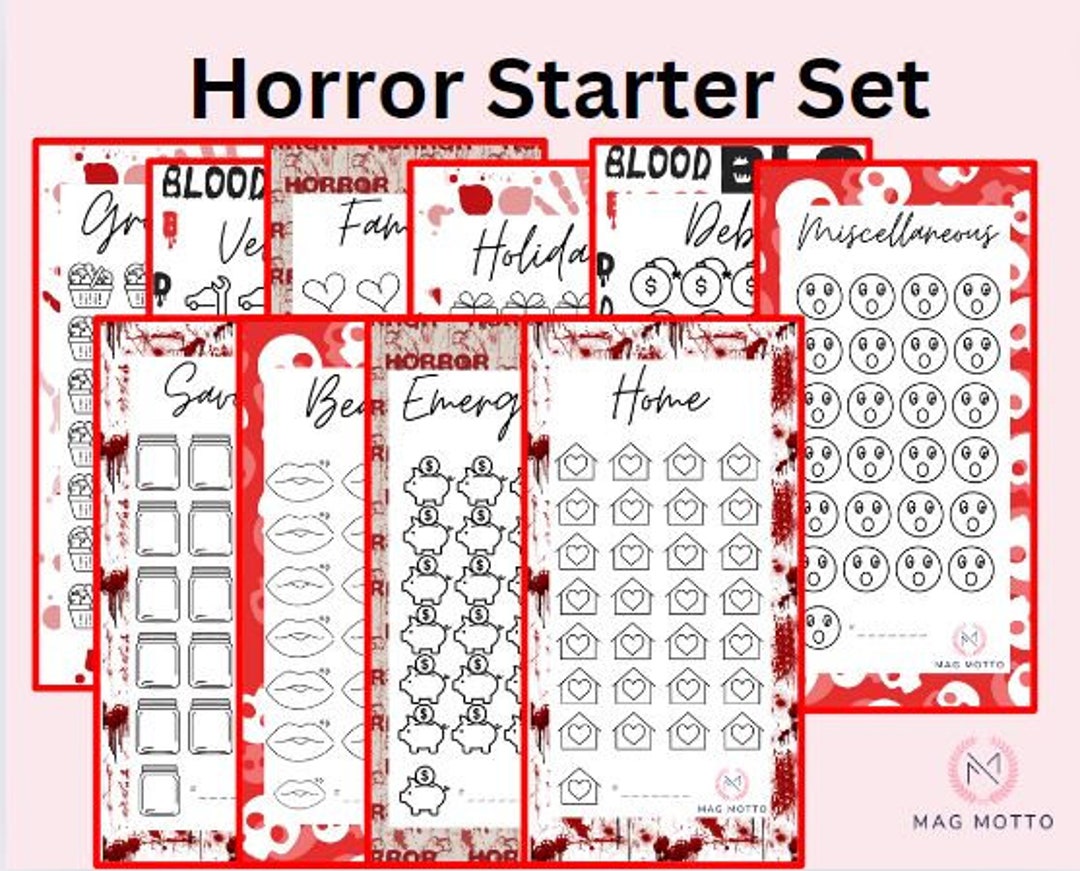 Horror Starter Set - Etsy