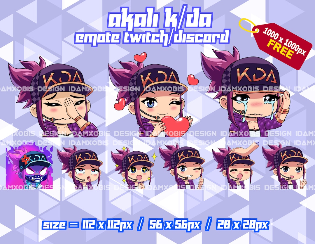 Akali Laegue of Legends KDA K/DA Pack Akali Laegue of - Etsy