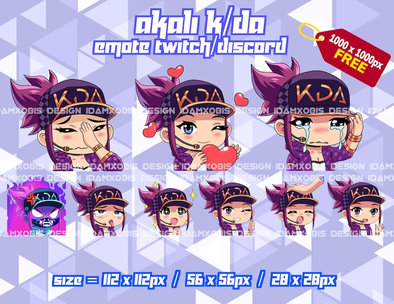 Akali Laegue of Legends KDA, K/DA Pack, Akali Laegue of Legends Twitch ...