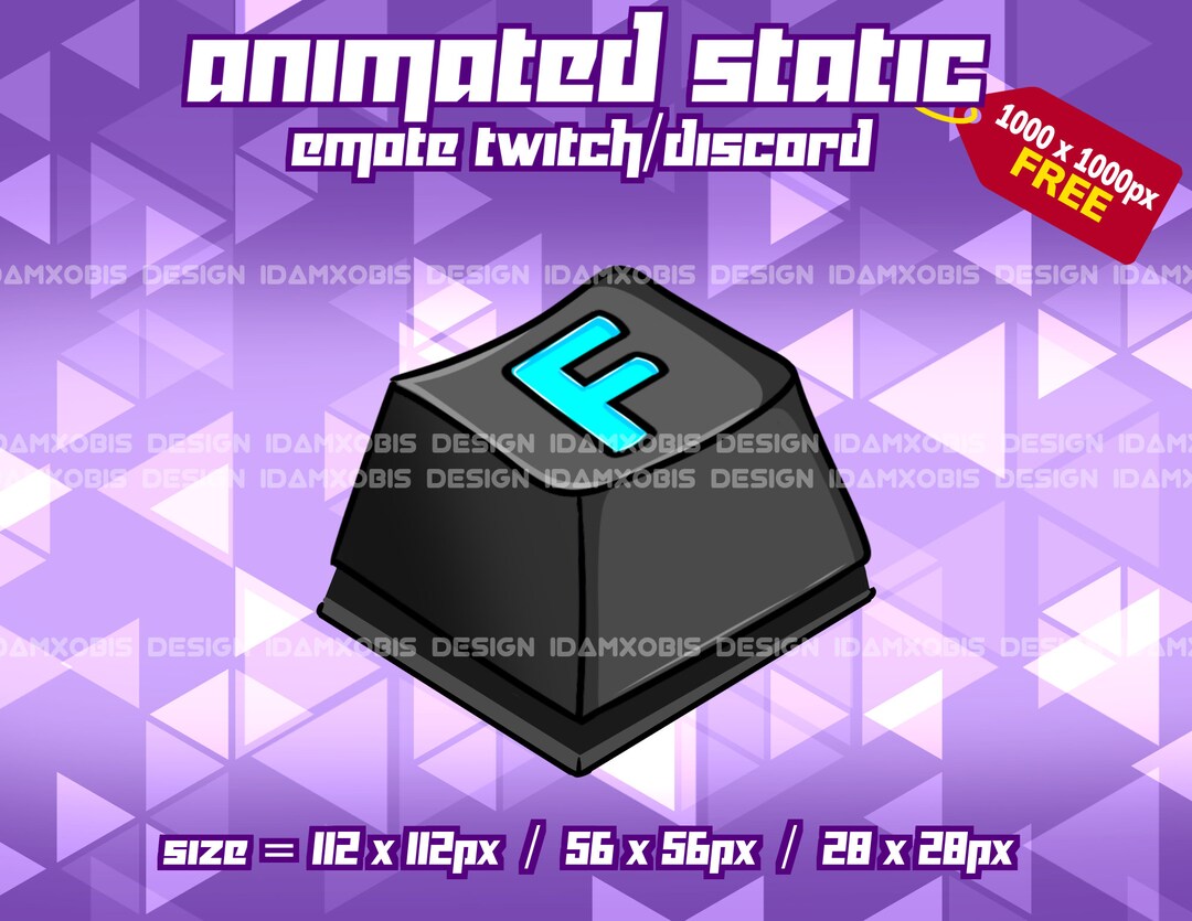 Animated Press F Emotes , Static Emotes, Static Emotes, Twitch Emotes ...