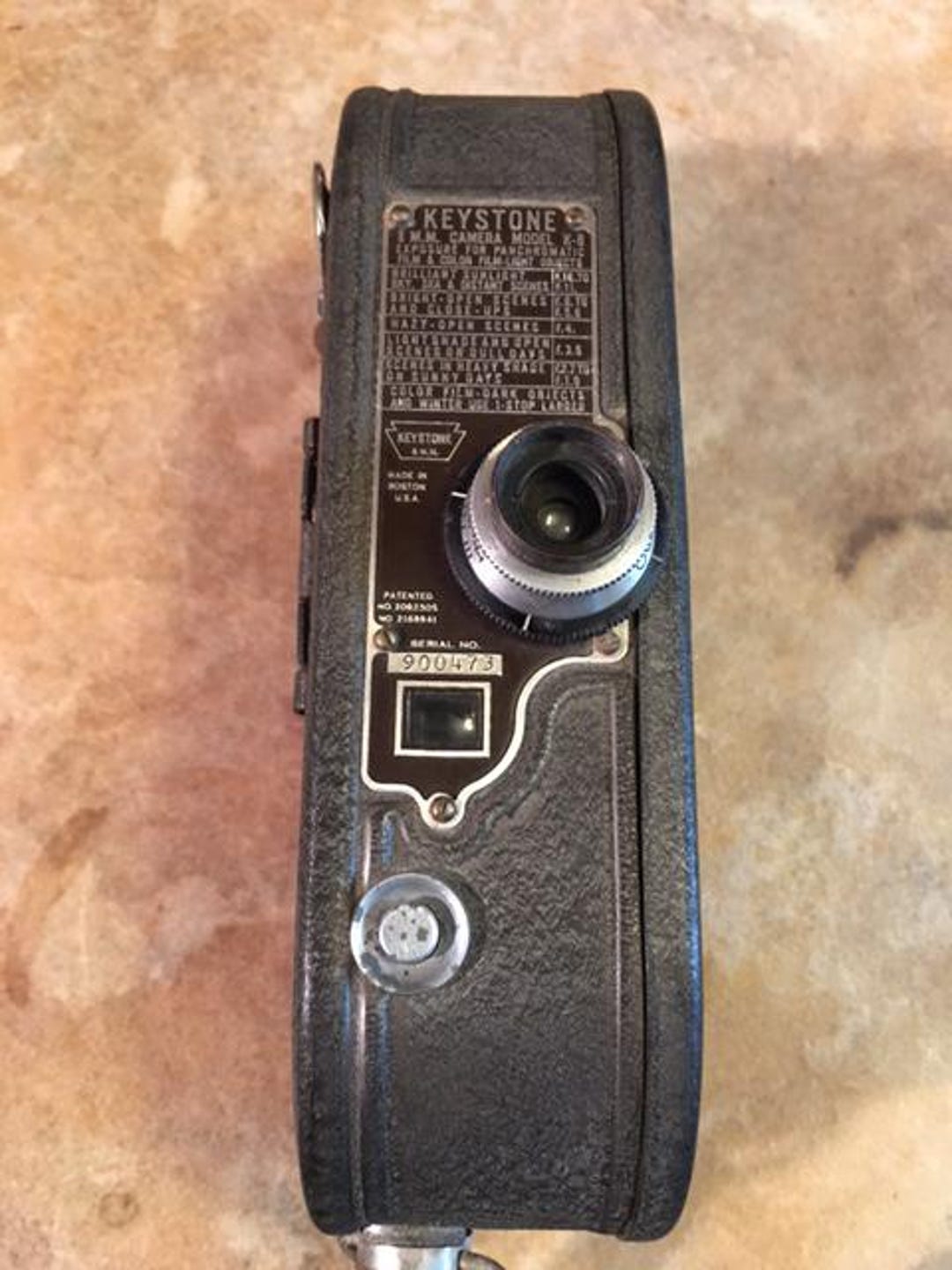 1930's Keystone 8 Mm Movie Camera Model K-8 W/reel Working - Etsy