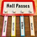 Class Room - Hall Pass, Teacher - Etsy