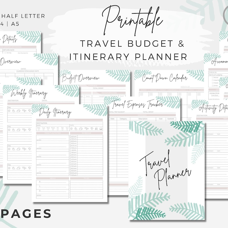 Travel Printable - Etsy