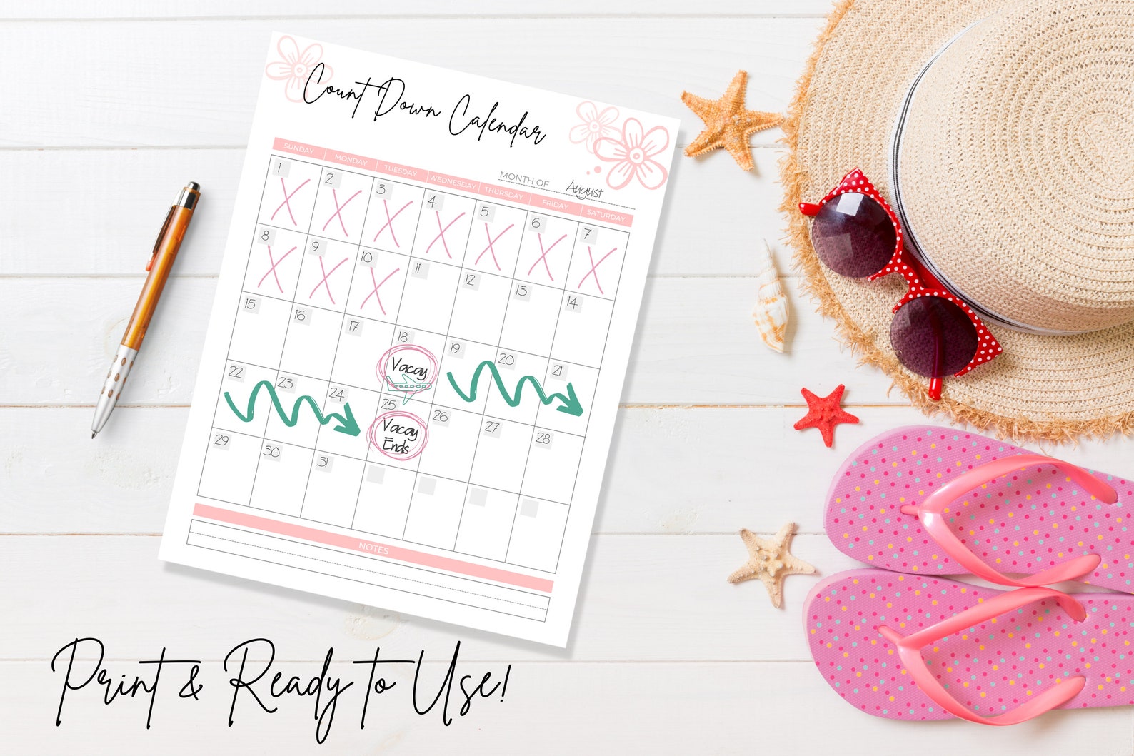 Printable Travel Planner Pink Trip Itinerary Planner - Etsy