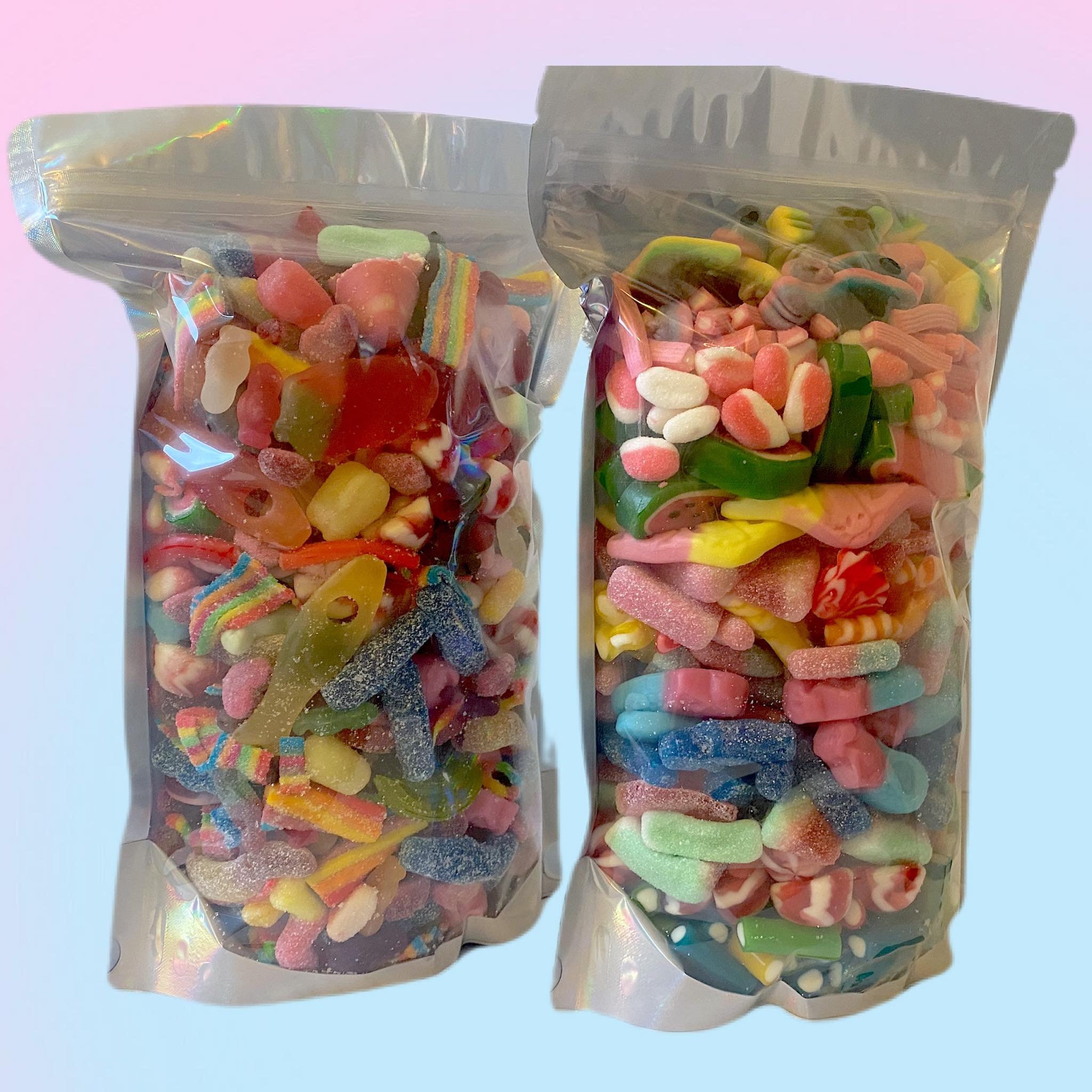 Create Your Own Pick and Mix Sweets Pouch 1kg Pick & Mix | Etsy