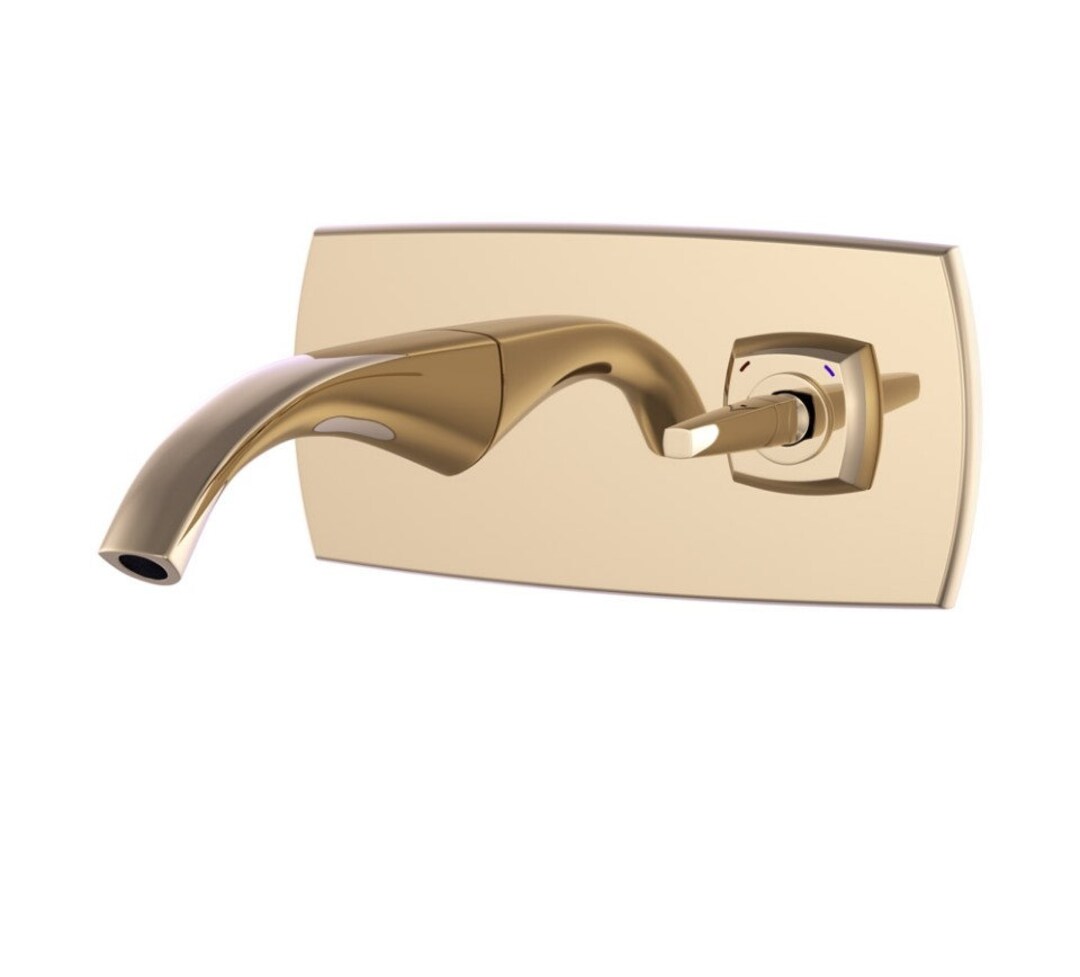 Faucet Joystick Wall Mounted Basin Mixer Exposed Part Graphite - Etsy