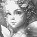 Delicate Fairy Princess Coloring Page Fantasy Coloring Book, Adult Kids ...