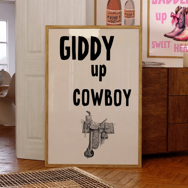 Giddy up Cowboy - Etsy