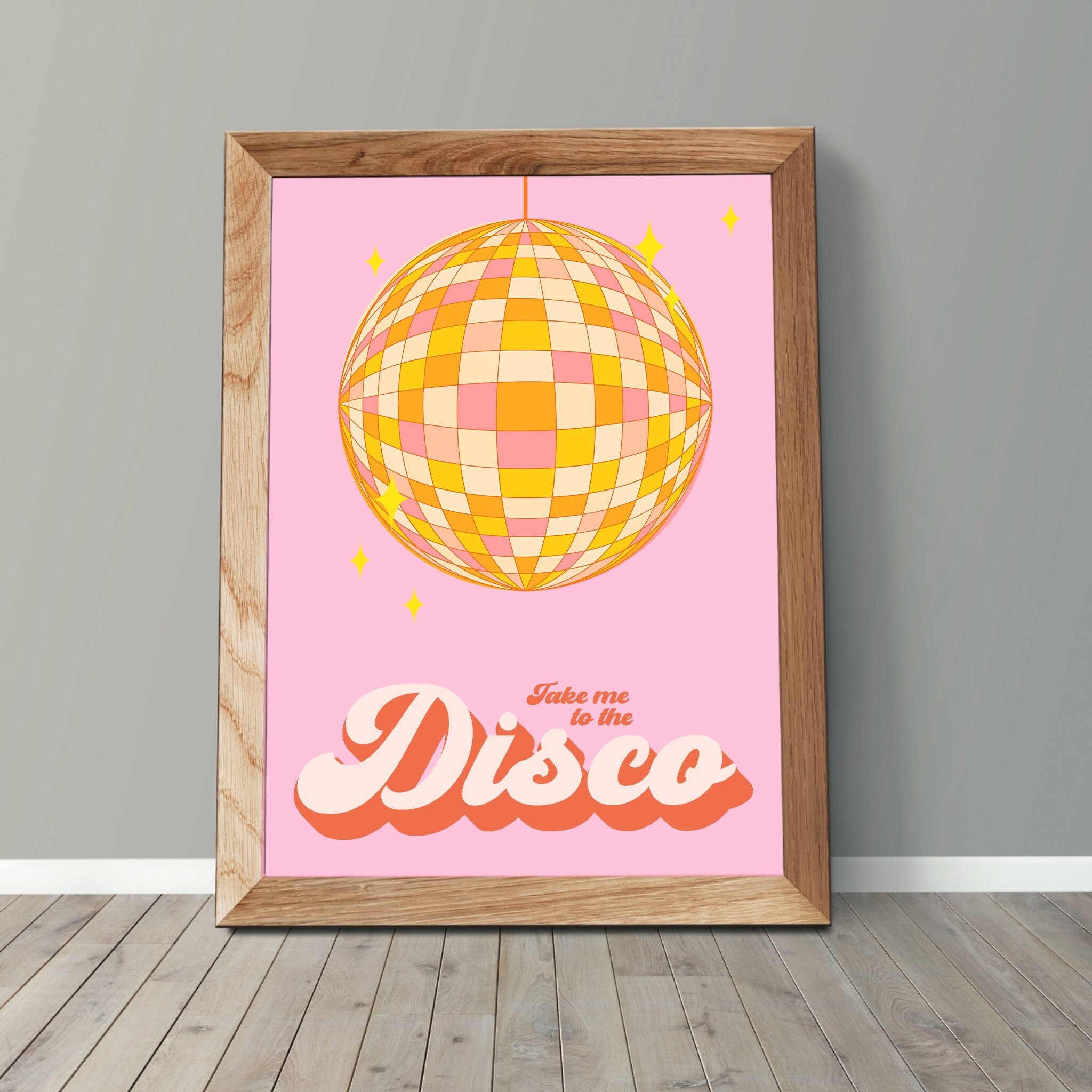 Vintage Flyer Disco