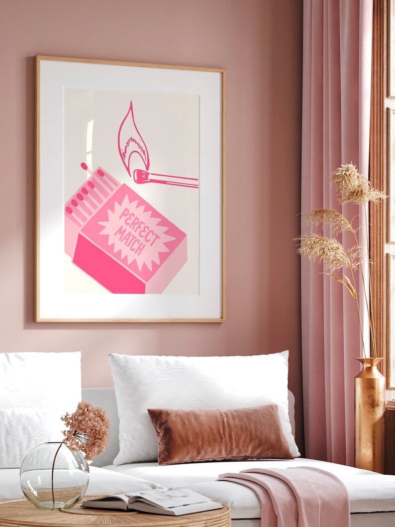 Trendy Retro Wall Art Set of 9retro Trendy Aesthetic - Etsy