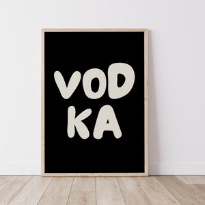Vodka Happy Hour-digital Download-martini Art-retro Print-cheers Art ...