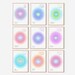 ANGEL NUMBER SET of 9 Trendy Wall Art Spiritual Poster - Etsy