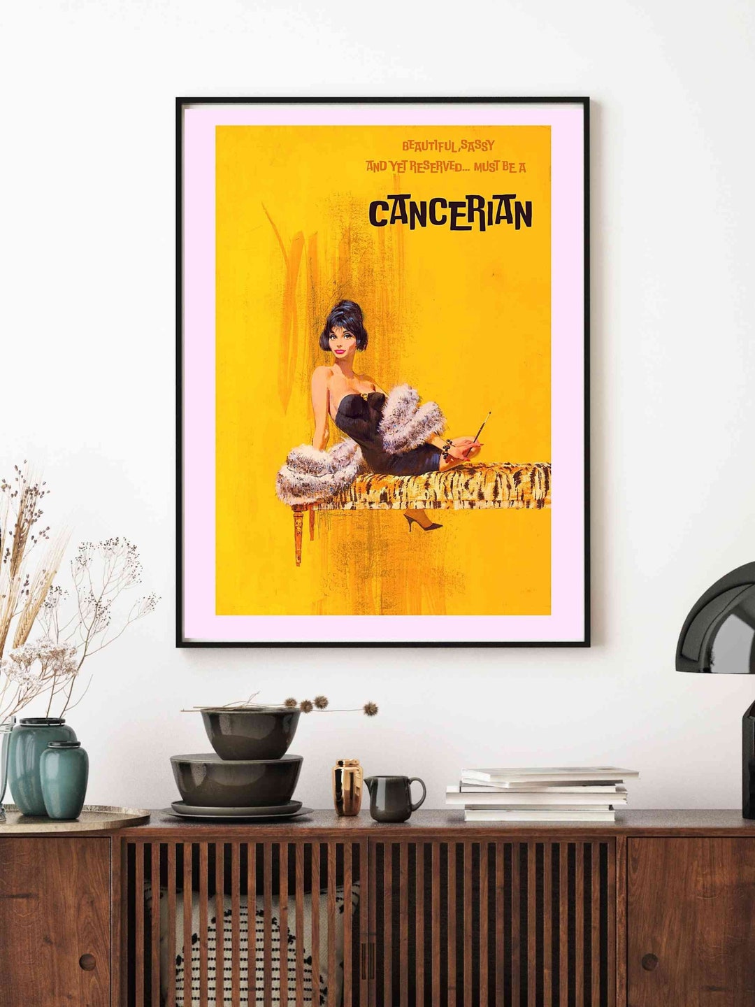 Vintage Astrology Posters , Cancer, Leo Gemini Pisces Capricorn Virgo ...