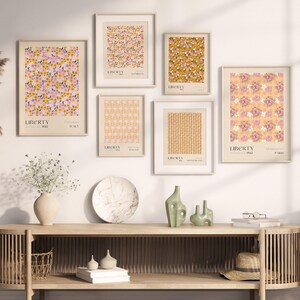 Liberty of London, Flower Market Digital Download, 70s Style Poster ...