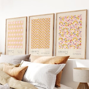 Liberty of London, Flower Market Digital Download, 70s Style Poster ...