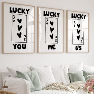 Trendy Retro Wall Art Set of 3, Retro Trendy Aesthetic Print, Black and ...