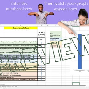 FAST (functional Assessment Screening Tool) Excel/numbers Spreadsheet ...