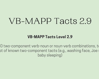 Vb Mapp Kit - Etsy Singapore