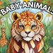 Baby Zoo Animals Coloring Book - Digital Download - Etsy