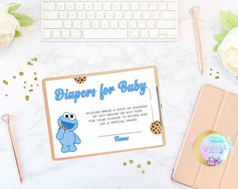 Diaper Monster | Etsy