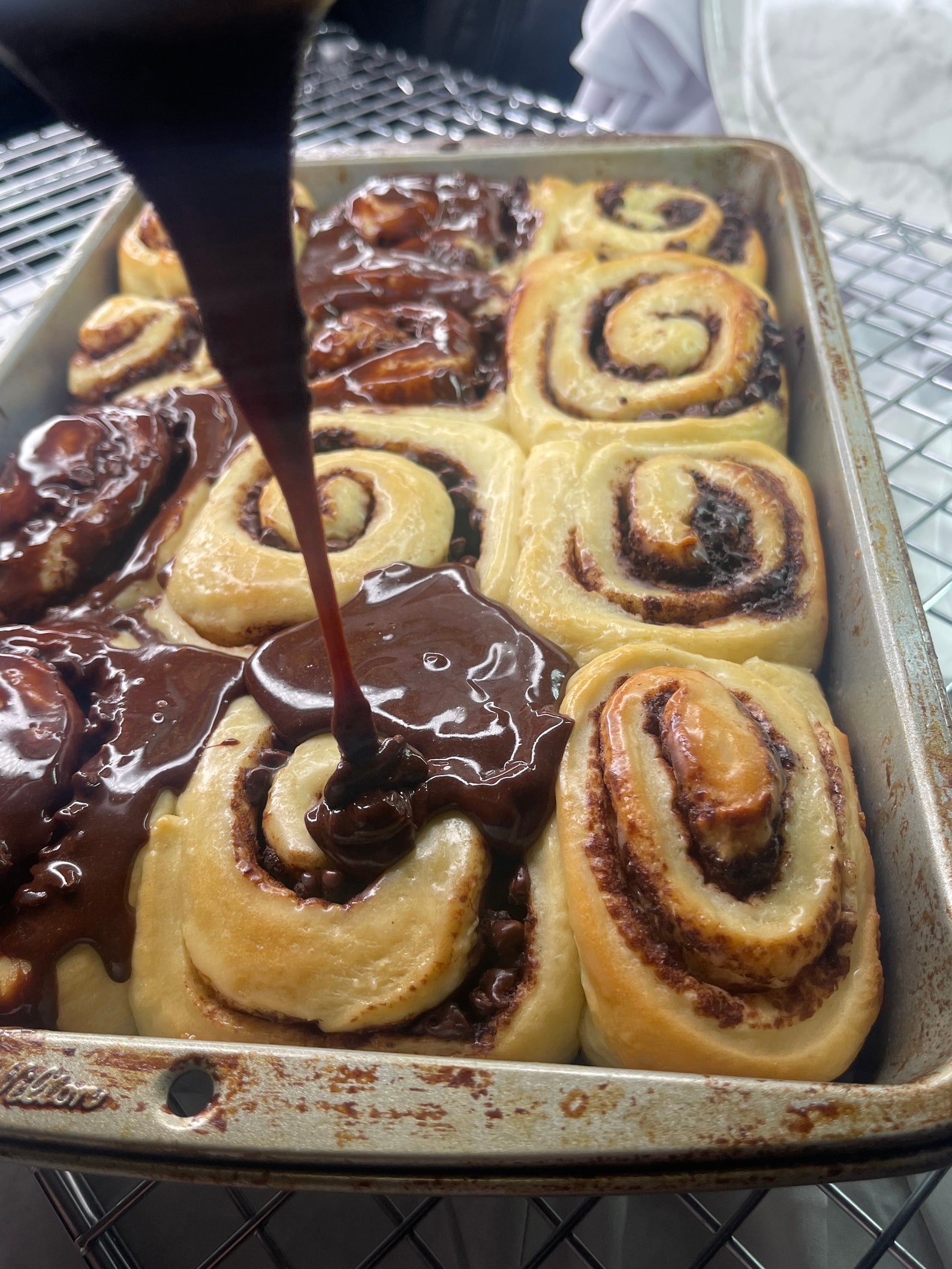 Chocolate Rolls Sweet Rolls. | Homemade Roll Pack| for Summer, Spring ...
