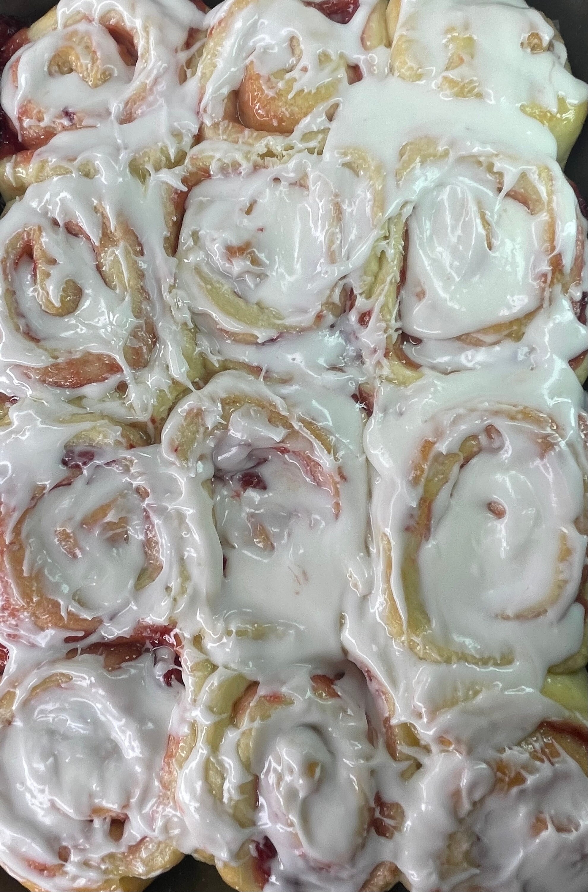 Cherry Rolls Sweet Bread. | Homemade Roll Pack| for Summer, Spring and ...
