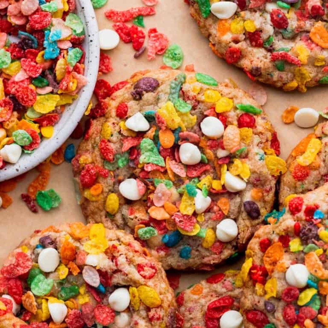 Fruity Pebbles White Chocolate Cookies.| Homemade Cookie Pack| for ...