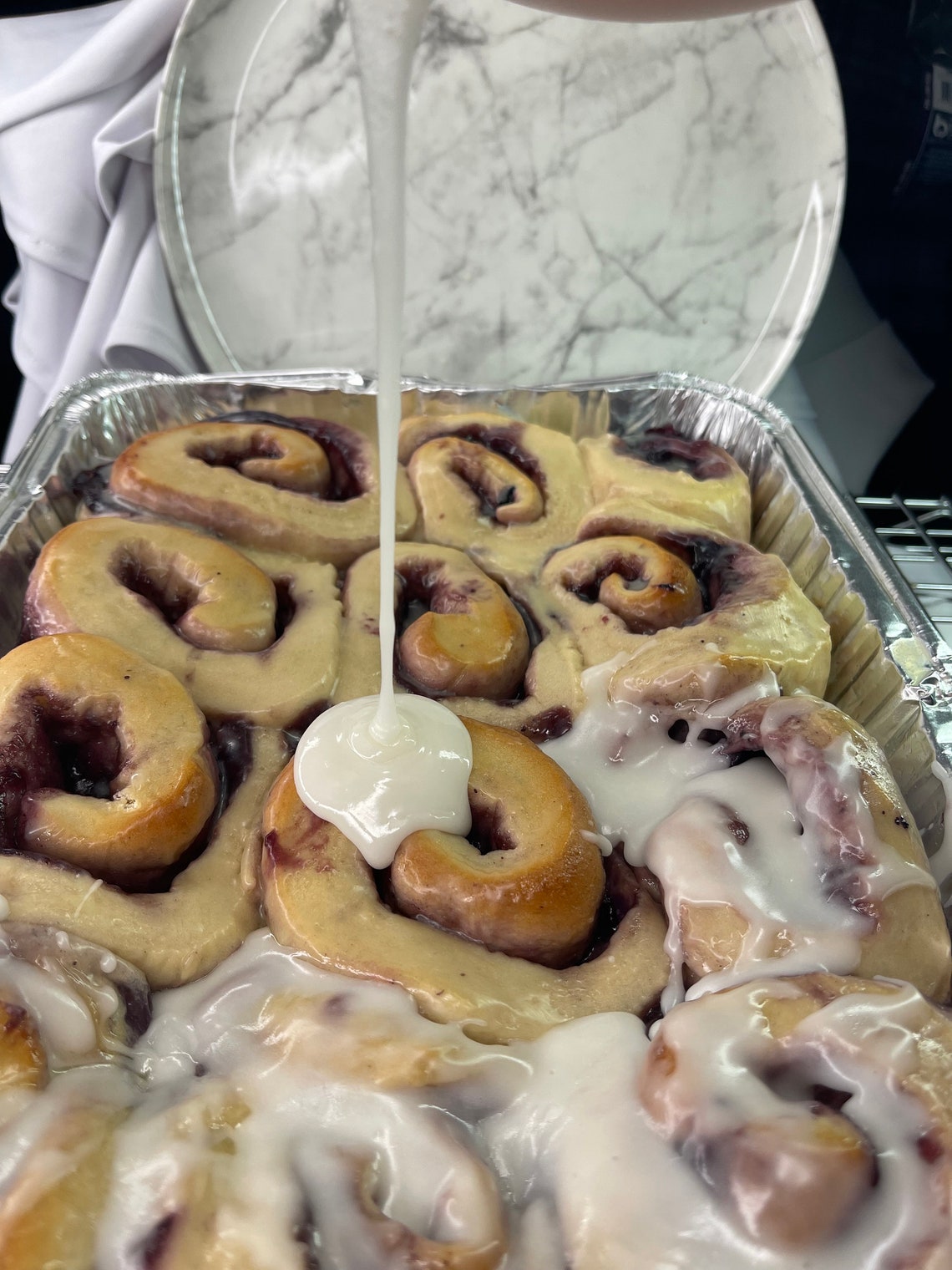 Blueberry Rolls Sweet Rolls. | Homemade Roll Pack|for Winter, Christmas ...