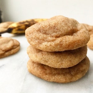 Banana Snickerdoodle Cookies. Homemade Cookie Pack | for Summer, Spring ...