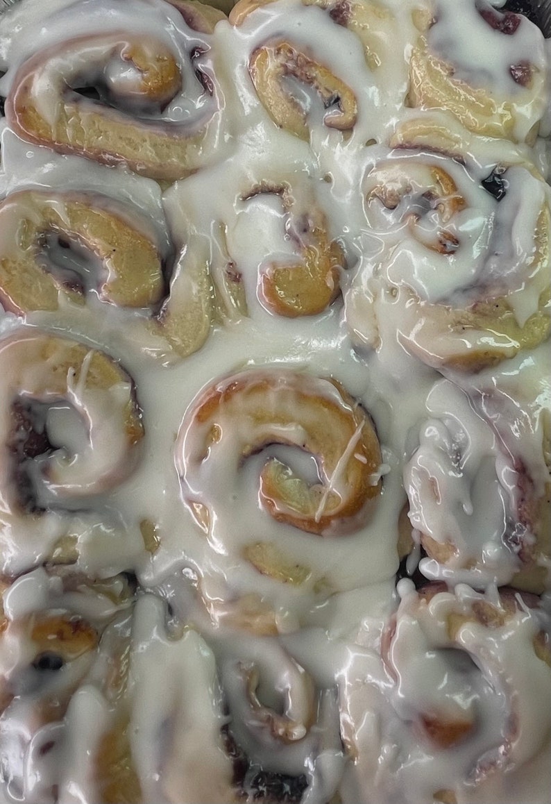 Blueberry Rolls Sweet Rolls. | Homemade Roll Pack|for Winter, Christmas ...